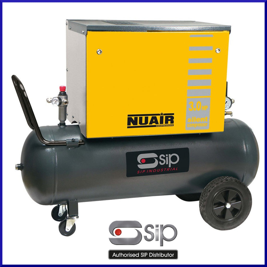 06219 Airmate B3800/3M/100 Low Noise Silenced Compressor 10 Bar (145 P ...